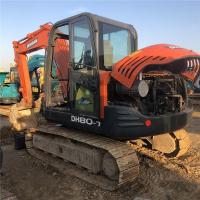 China Used 8t Excavator Doosan Dh80-7 Secondhand Mini Track Digger Crawler Korea Original 8ton Equipment for sale