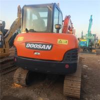 China Used Mini Excavator Original Doosan Dh60-7 Secondhand 6t Track Digger Small Equipment Made in Korea for sale