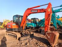 China Used Mini Excavator Original Doosan Dh60-7 Secondhand 6t Track Digger Small Equipment Made in Korea for sale
