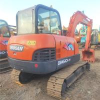 China Used Mini Excavator Original Doosan Dh60-7 Secondhand 6t Track Digger Small Equipment Made in Korea for sale