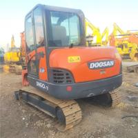 China Used Mini Excavator Original Doosan Dh60-7 Secondhand 6t Track Digger Small Equipment Made in Korea for sale