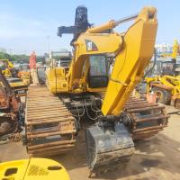 China Used Amphibious Excavator Cat 320c Secondhand 20 Ton Crawler Digger Track Undercarriage for sale