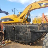 China Used Amphibious Excavator Cat 320c Secondhand 20 Ton Crawler Digger Track Undercarriage for sale