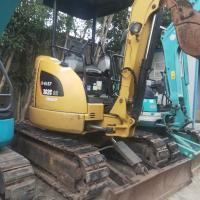 China Used Mini Excavator Cat 302cr Fully Import USA Japan Secondhand Small Digger Caterpillar 2 Ton Crawler Machine for sale