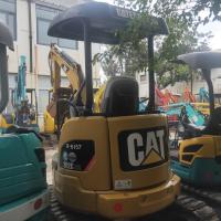 China Used Mini Excavator Cat 302cr Fully Import USA Japan Secondhand Small Digger Caterpillar 2 Ton Crawler Machine for sale