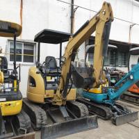 China Used Mini Excavator Cat 302c Fully Import USA Japan Secondhand Small Digger Caterpillar 2 Ton Crawler Machine for sale