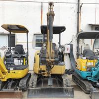 China Used Mini Excavator Cat 302c Fully Import USA Japan Secondhand Small Digger Caterpillar 2 Ton Crawler Machine for sale