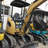 China Used Mini Excavator Cat 302c Fully Import USA Japan Secondhand Small Digger Caterpillar 2 Ton Crawler Machine for sale