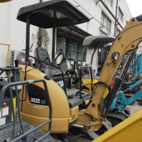 China Used Mini Excavator Cat 302c Fully Import USA Japan Secondhand Small Digger Caterpillar 2 Ton Crawler Machine for sale