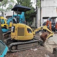 China Used Mini Excavator Cat 302c Fully Import USA Japan Secondhand Small Digger Caterpillar 2 Ton Crawler Machine for sale