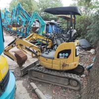 China Used Mini Excavator Cat 302c Fully Import USA Japan Secondhand Small Digger Caterpillar 2 Ton Crawler Machine for sale