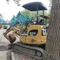 China Used Mini Excavator Cat 302c Fully Import USA Japan Secondhand Small Digger Caterpillar 2 Ton Crawler Machine for sale