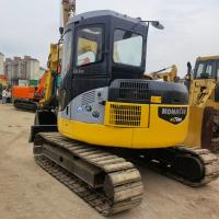 China Used Excavator Komatsu PC78us with Thumb and Rubber Track Secondhand Digger 7-8 Ton Mini Excavator Japanese Brand for sale