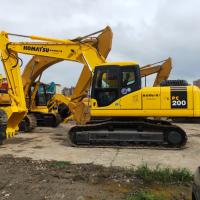 China Used 20 Ton Excavator Komatsu PC200-7 Secondhand Crawler Digger Track Excavator 20t Original Japanese Brand for sale