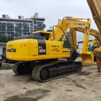 China Used 20 Ton Excavator Komatsu PC200-7 Secondhand Crawler Digger Track Excavator 20t Original Japanese Brand for sale