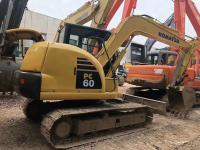 China Used Komatsu PC60-8 Crawler Excavator Secondhand Komatsu 6 Ton MIDI Track Digger for sale