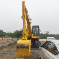 China Used Wheel Excavator Komatsu Pw160 Secondhand 16t Wheel Digger Original Japanese Brand Low Hour for sale