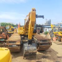 China Used 20 Ton Amphibious Excavator, Caterpillar 320c Pontoon Floating Excavator on Sale for sale