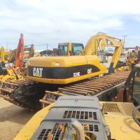 China Used 20 Ton Amphibious Excavator, Caterpillar 320c Pontoon Floating Excavator on Sale for sale