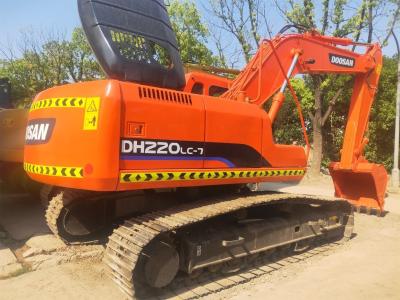 China Secondhand Crawler Excavator Doosan Dh220LC-7, Used Digger 220, 100% Original Without Any Repair, Used Construction Machine in Good Working Condition on Sale for sale