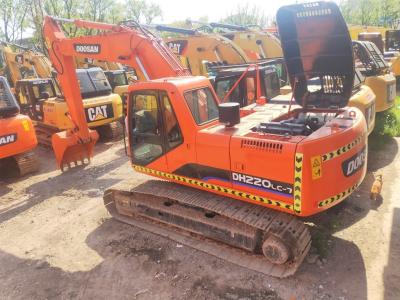 China Secondhand Crawler Excavator Doosan Dh220LC-7, Used Digger 220, 100% Original Without Any Repair, Used Construction Machine in Good Working Condition on Sale for sale