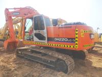 China Secondhand Crawler Excavator Doosan Dh220LC-7, Used Digger 220, 100% Original Without Any Repair, Used Construction Machine on Sale for sale