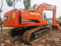 China Secondhand Crawler Excavator Doosan Dh220LC-7, Used Digger 220, 100% Original Without Any Repair, Used Construction Machine on Sale for sale