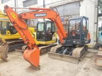 China Used Doosan Mini Track Excavator Dh55 Available on Promotion, Secondhand Original Hydraulic Small Crawler Digger Dh55 Dh60 Dh80 on Promotion for sale