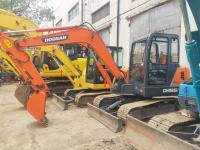 China Used Doosan Mini Track Excavator Dh55 Available on Promotion, Secondhand Original Hydraulic Small Crawler Digger Dh55 Dh60 Dh80 on Promotion for sale