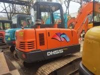 China Used Doosan Mini Track Excavator Dh55 Available on Promotion, Secondhand Original Hydraulic Small Crawler Digger Dh55 Dh60 Dh80 on Promotion for sale