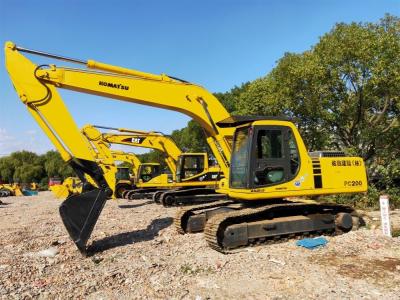 China Used 20 Ton Crawler Excavator, Good Condition Komatsu Track Excavating Digger PC200-6 for sale
