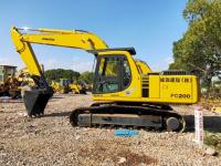 China Used 20 Ton Crawler Excavator, Good Condition Komatsu Track Excavating Digger PC200-6 for sale