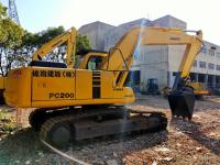 China Used 20 Ton Crawler Excavator, Good Condition Komatsu Track Excavating Digger PC200-6 for sale