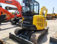 China Used 5.5 Ton Track Excavator, Pre-Owned Komatsu Crawler Excavator PC55 for sale