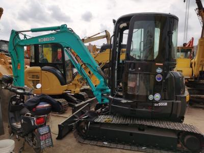 China Origin Japan Mini Digger Kobelco Sk55sr with Low Hours, Used Kobelco MIDI Track Excavator Sk55 Sk60 Sk70 Sk75 on Promotion. for sale