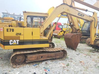 China Cheap Good Condition Japan Original Cat Crawler E70 Used Excavator in Shanghai on Promotion. for sale