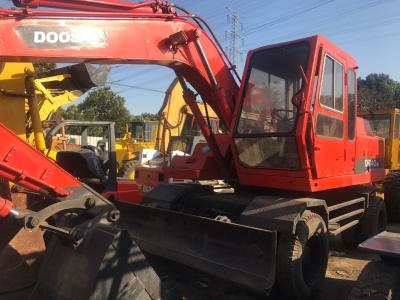China Used Korean Wheel Excavator Doosan Dh140W-7, Secondhand Doosan 14 Ton Mobile Excavator Dh140W-7 Dh150W on Promotion for sale