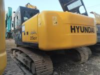 China Used Hyundai Medium Excavator R215LC-7 Hot Selling, Secondhand 22 Ton Hydraulic Crawler Digger Hyudai R215 R225 R235 R265 in Stock for sale