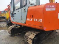 China Secondhand Hitachi Mini Digger Ex60 in Good Condition, Used Crawler Excavator Hitachi Ex60 Zx55, Zx60 on Promotion for sale
