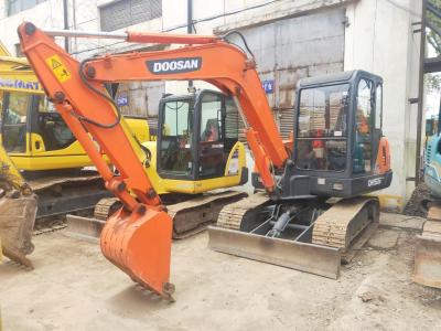 China Used Doosan Mini Track Excavator Dh55 Available on Promotion, Secondhand Original Hydraulic Small Crawler Digger Dh55 Dh60 Dh80 on Promotion for sale