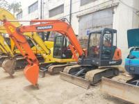 China Used Doosan Mini Track Excavator Dh55 Available on Promotion, Secondhand Original Hydraulic Small Crawler Digger Dh55 Dh60 Dh80 on Promotion for sale
