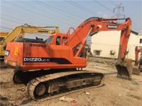 China Used Origin Doosan Medium Crawler Excavator Dh220 Track Digger for Sale for sale