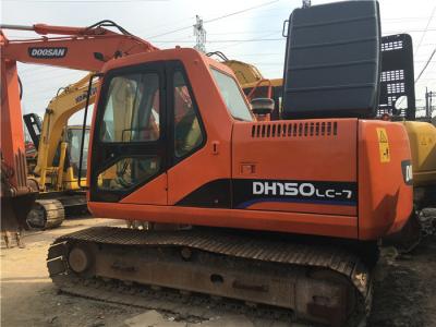 China Cheap Price Used Doosan 15 Ton Crawler Excavator Dh150LC-7 Track Digger Dh150 Good Quality for sale