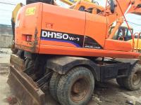 China Good Condition Wheel Excavator Doosan Dh150W Mobile Digger on Sale for sale