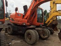 China Good Condition Wheel Excavator Doosan Dh150W Mobile Digger on Sale for sale