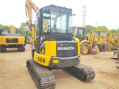 China Used Komatsu Mini PC55mr Crawler Excavator in Terrific Working Condition with Reasonable Price. Secondhand Komatsu PC35mr, PC60-7 Crawler Excavator on Sale. for sale