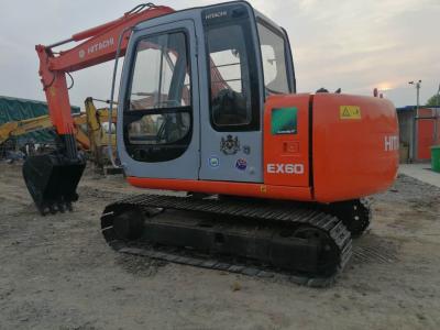 China Used Hitachi Ex60 Mini Crawler Excavator in Excellent Working Condition with Reasonable Price. Secondhand Hitachi Ex60,Zx60,Zx70 Mini Crawler Excavator on Sale. for sale