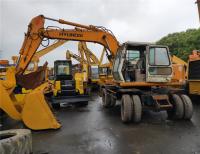 China Used Hyundai R130W Wheel Excavator in Perfect Working Condition with Amazing Price. Secondhand Hyundai Excavator R130W on Sale. for sale
