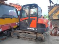 China Used Doosan Dh60-7 Small Crawler Excavator in Terrific Working Condition with Amazing Price. Secondhand Doosan Excavator Dh150LC, Dh220-7 on Sale. for sale