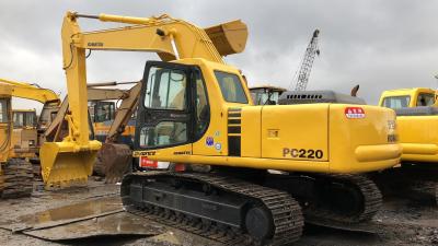 China Used 90% Brand New Komatsu MIDI PC220-7 Crawler Excavator in Excellent Working Condition with Reasonable Price. Secondhand PC220-7 Track Digger on Sale. for sale